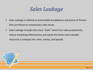 Sales presentation | PPT
