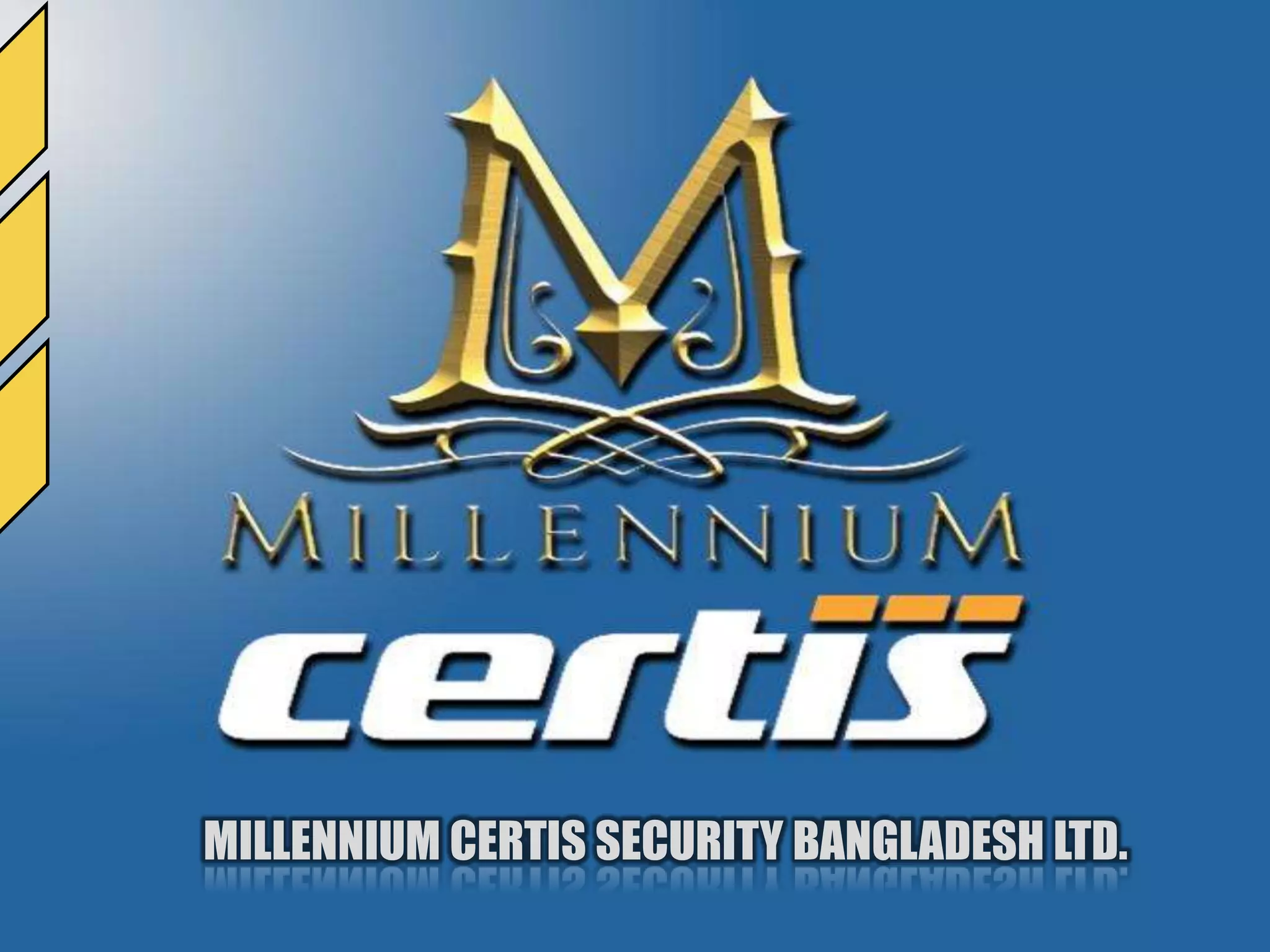 Sales presentation - Millennium Certis Security | PPSX