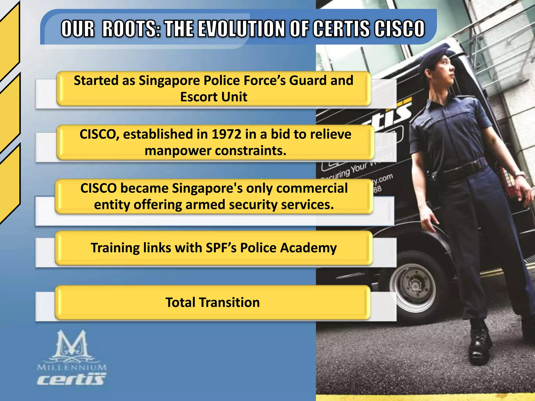 Sales presentation - Millennium Certis Security | PPSX