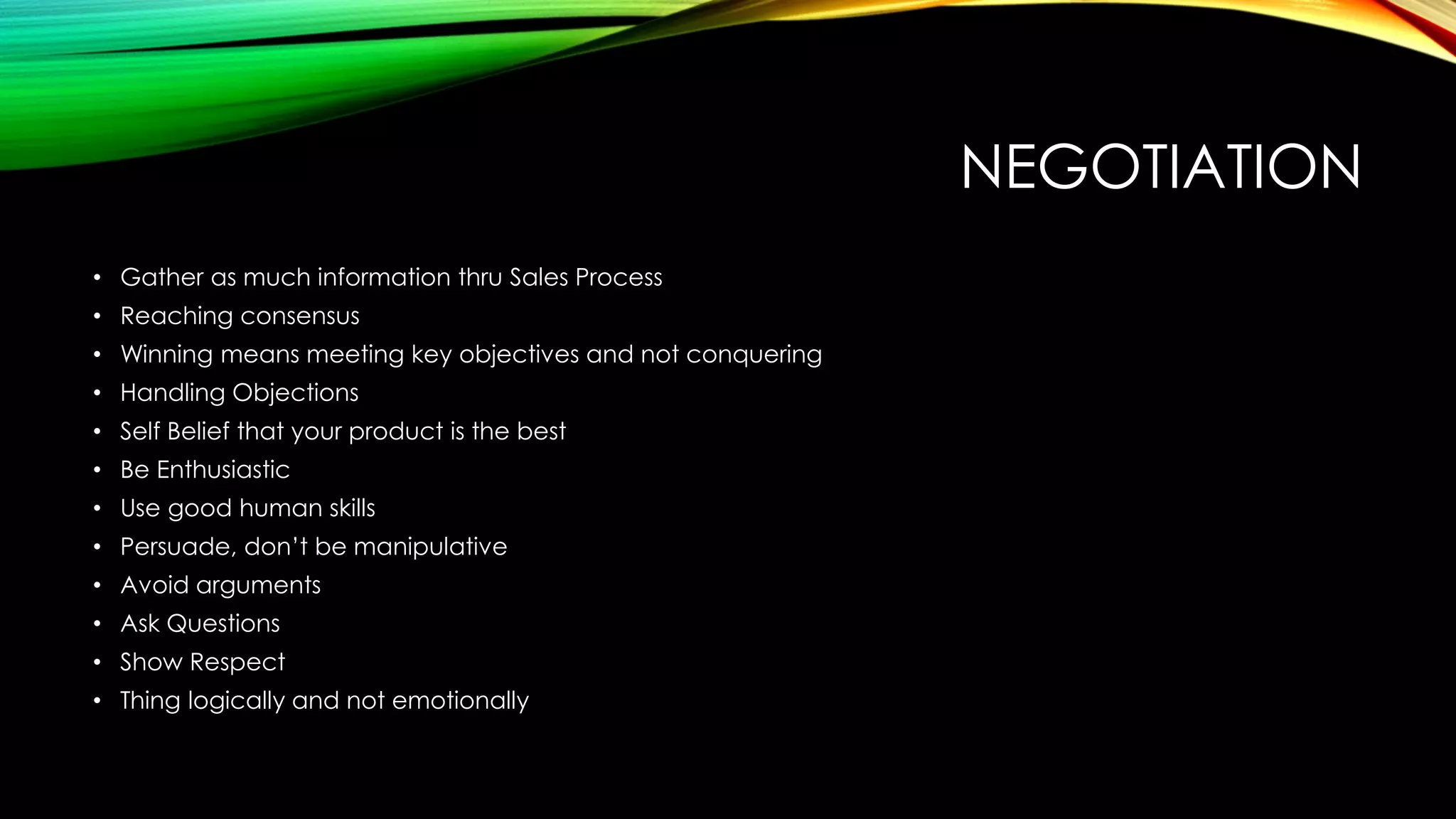 Presentation on Sales Process | PDF