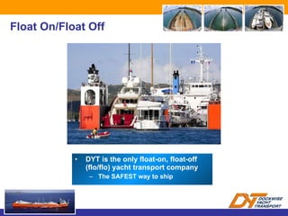 Dockwise Yacht Transport Sales Presentation April 2009 | PPT