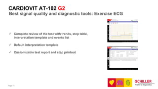 Sales presentation CARDIOVIT AT-102 G2 | PDF