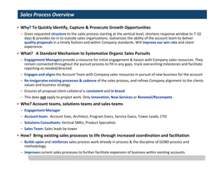 Sales process brief | PDF | Sales | Business