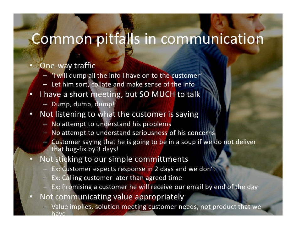 Sales Process & Communication