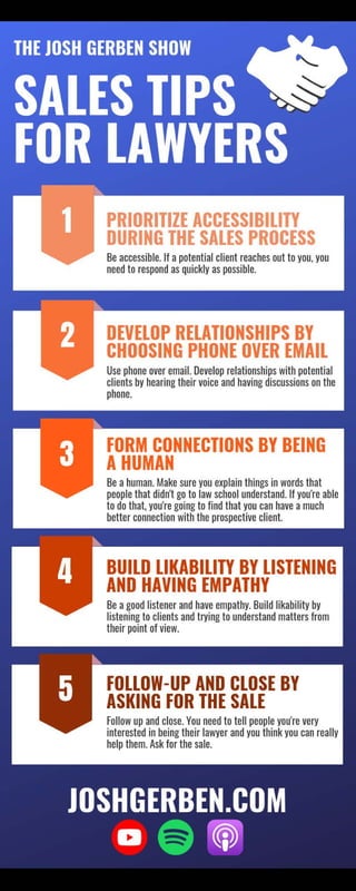 5 Sales Tips for Lawyers | PDF
