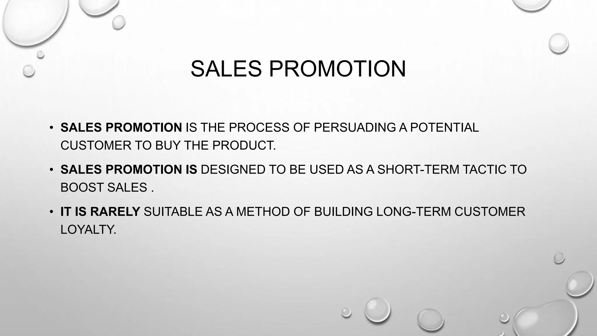 Sales promotion of qsr | PPTX