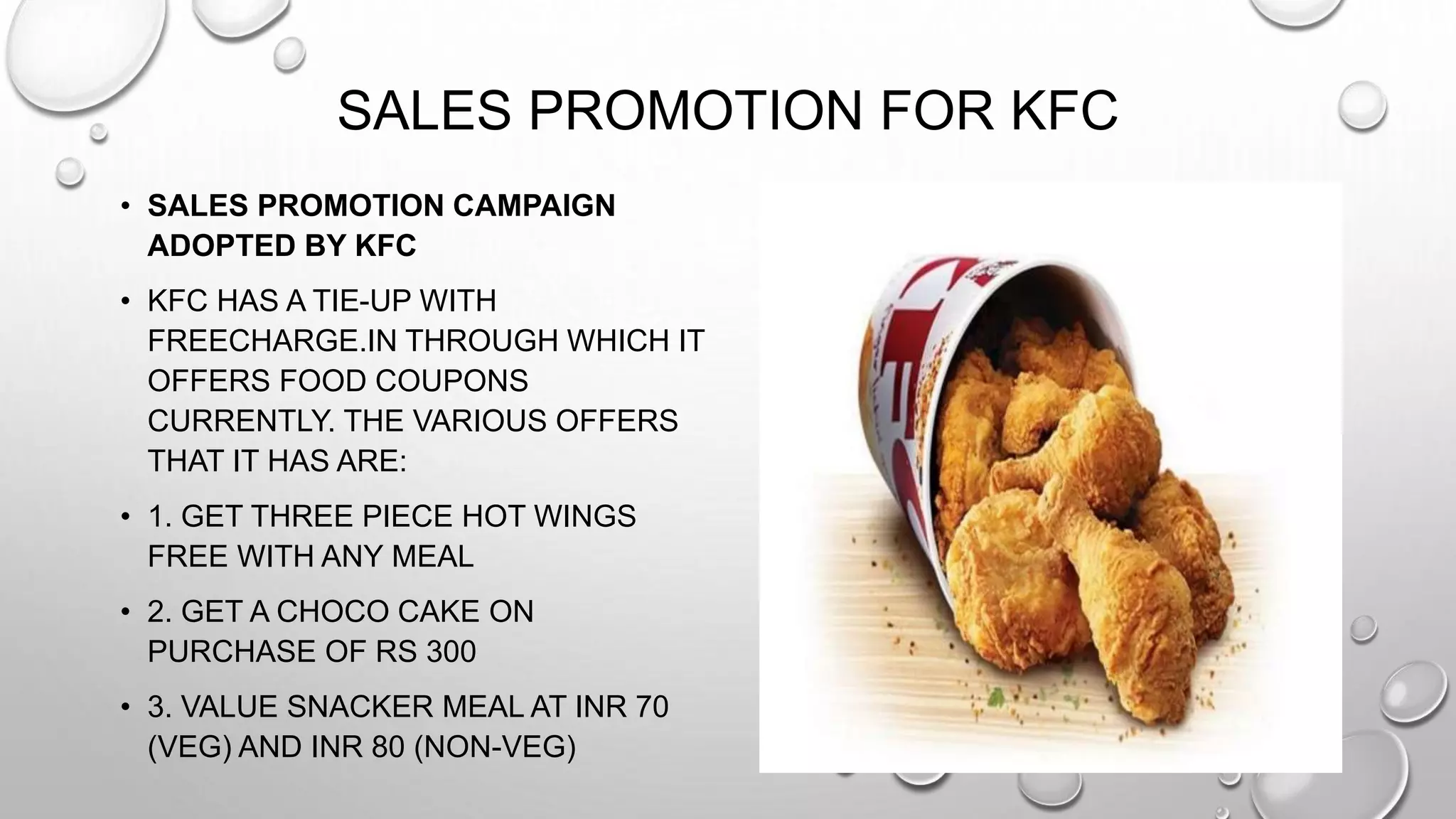 Sales promotion of qsr | PPTX