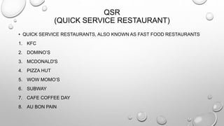 Sales promotion of qsr | PPTX