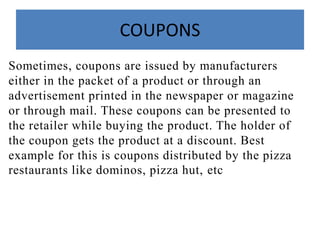 Sales promotional tools | PPTX