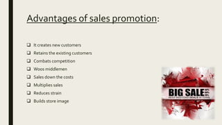 Sales promotion | PPT
