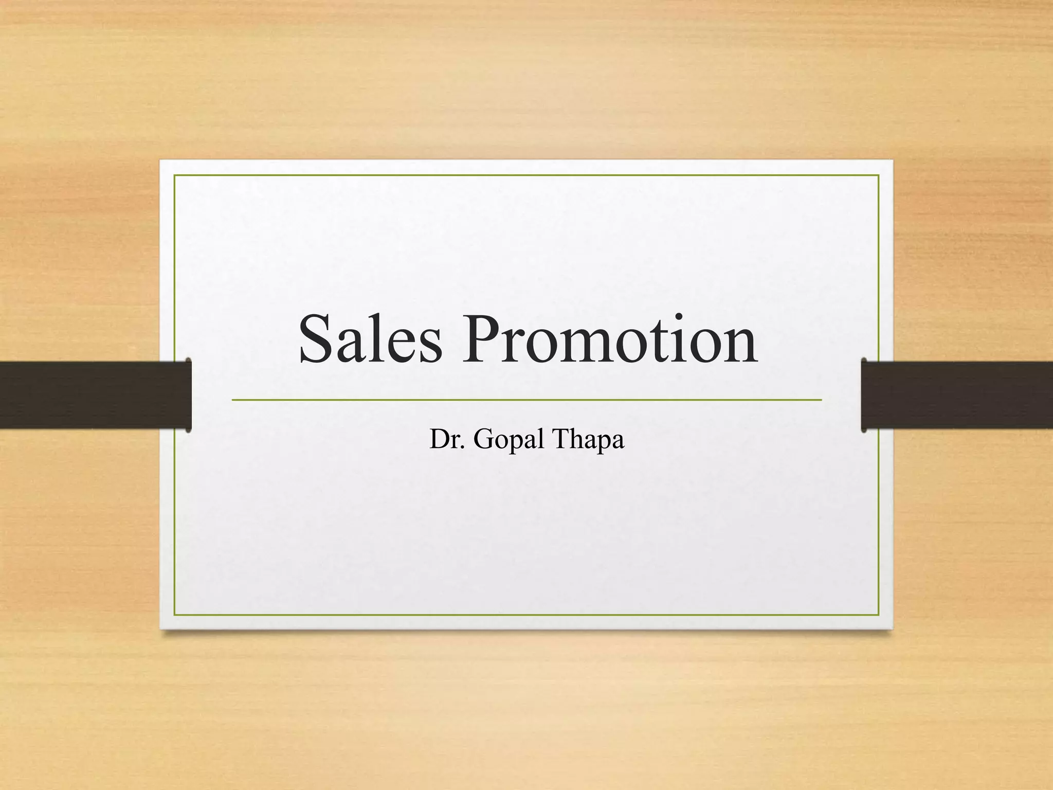 Sales Promotion Techniques and Types | PPT