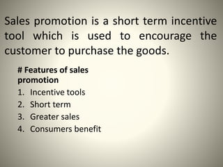 Sales promotion | PPT