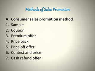 Sales promotion | PPT