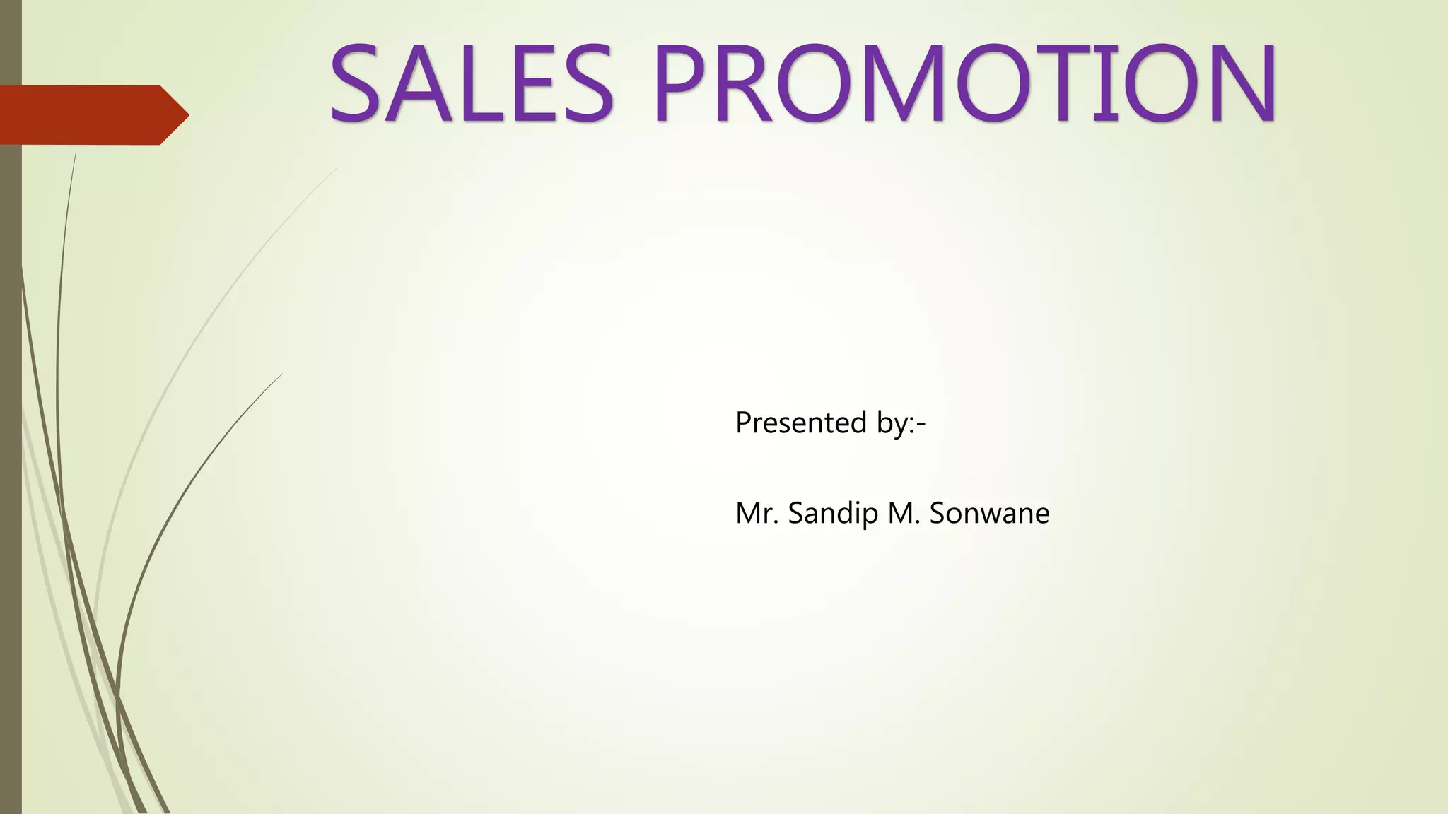 Sales promotion | PPT