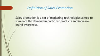 Sales promotion | PPTX