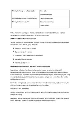 Sales Promotion | PDF