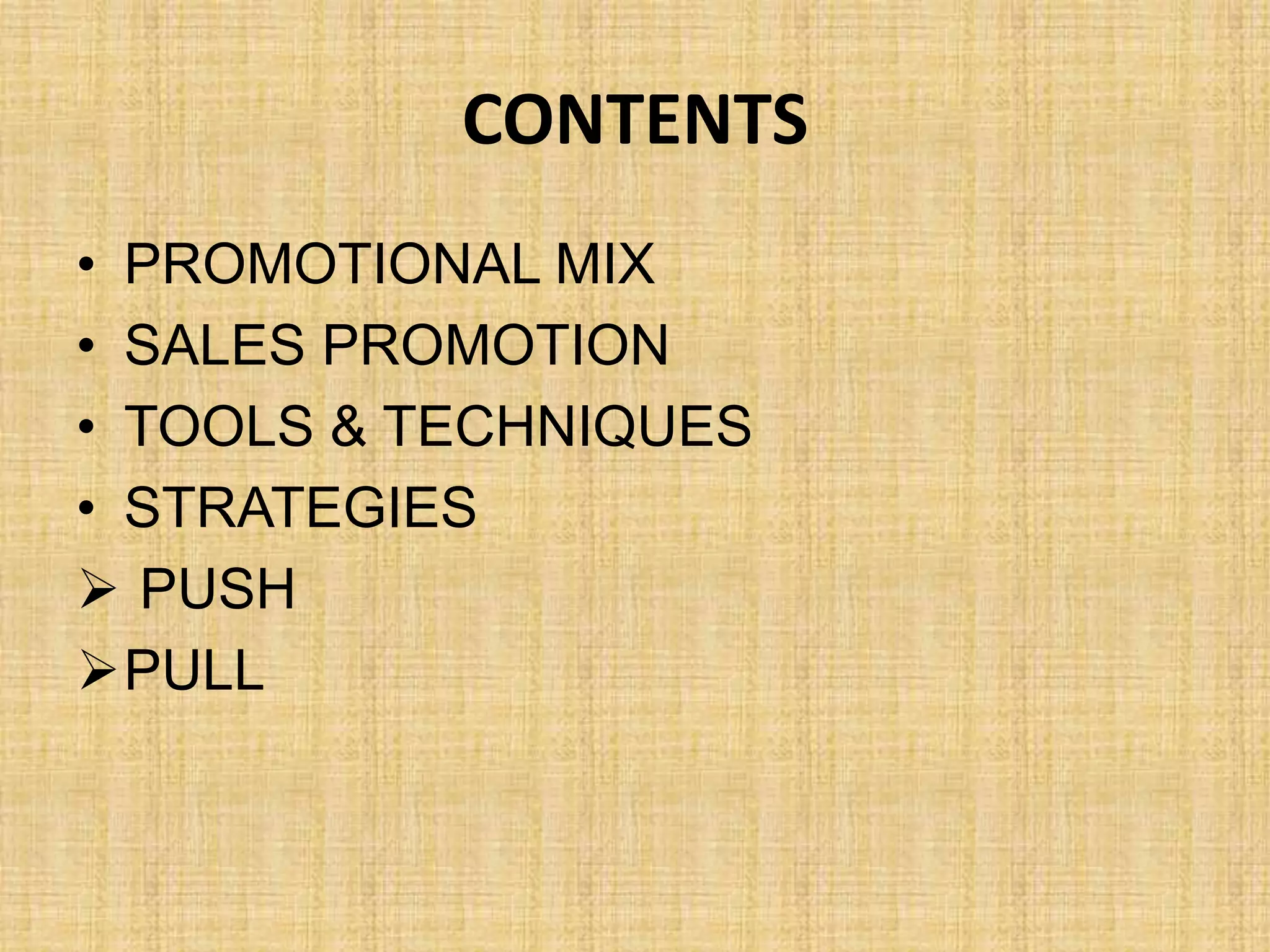 Sales promotion ppt | PPTX