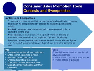 Consumer Sales promotion | PPTX