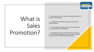 Sales promotion Tools | PPTX