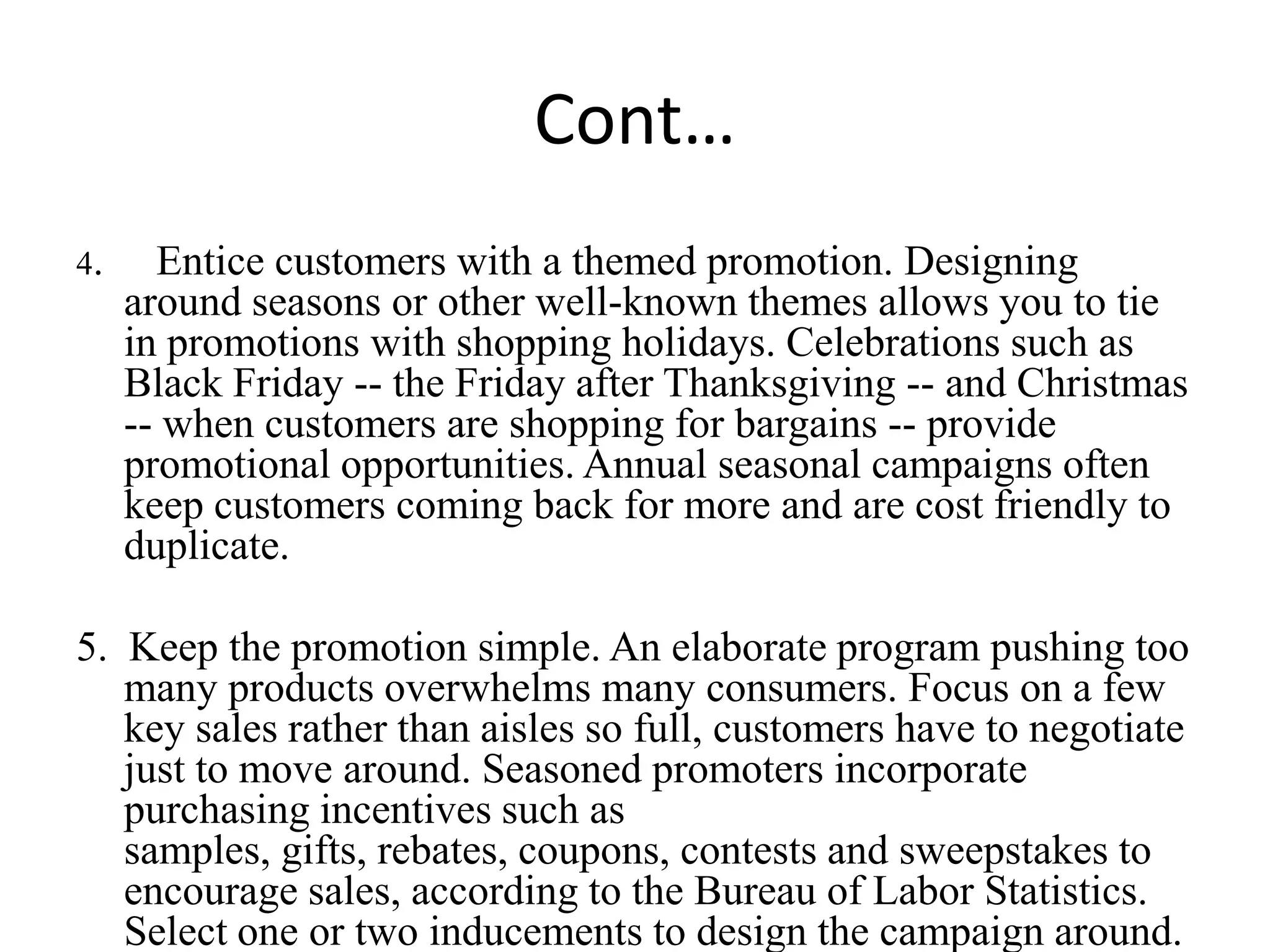 Sales promotion unit 4 | PPTX