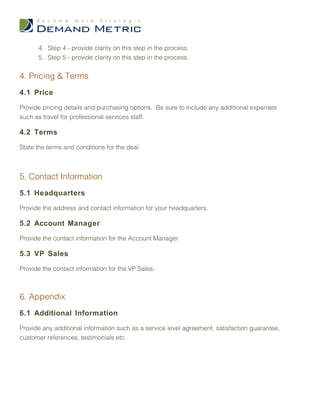 Sales Proposal Template | DOC