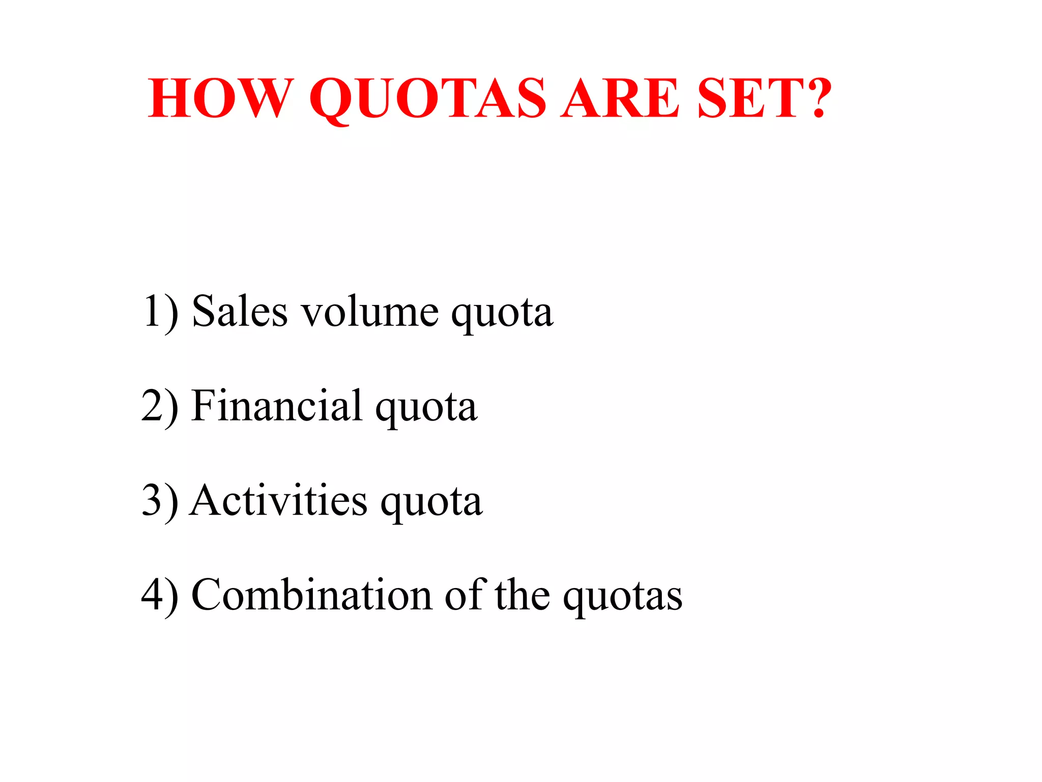 Sales quotas | PPTX