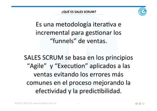 SALES SCRUM presentación (español) | PDF