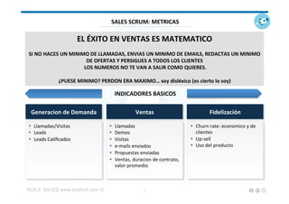 SALES SCRUM presentación (español) | PDF