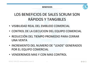 SALES SCRUM presentación (español) | PDF