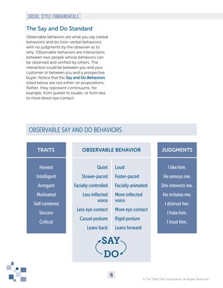 Sales self perception social style & versatility profile | PDF