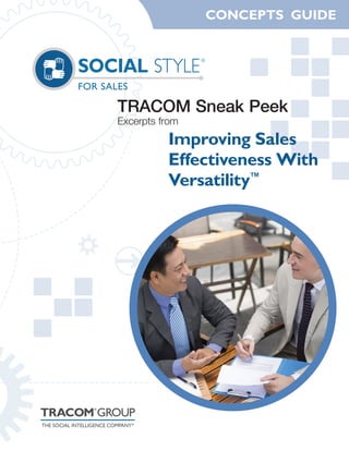 Sales self perception social style & versatility profile | PDF