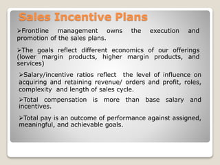 Saless incentive plans | PPT