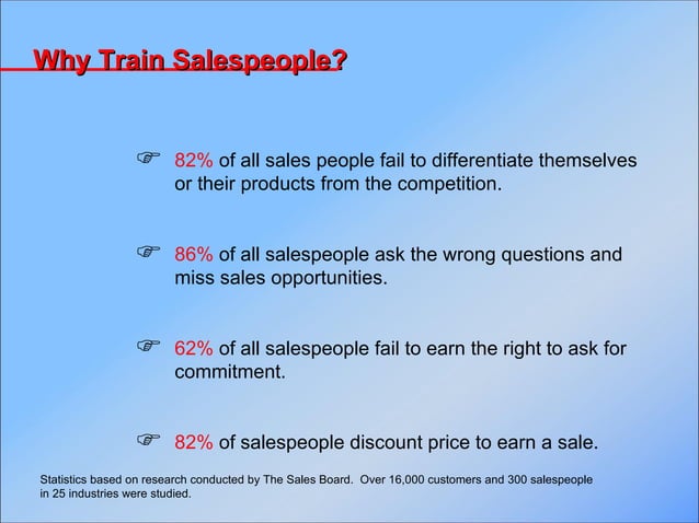 Sales skill development | PPT