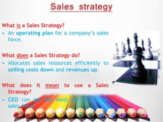 Sales strategy | PPTX