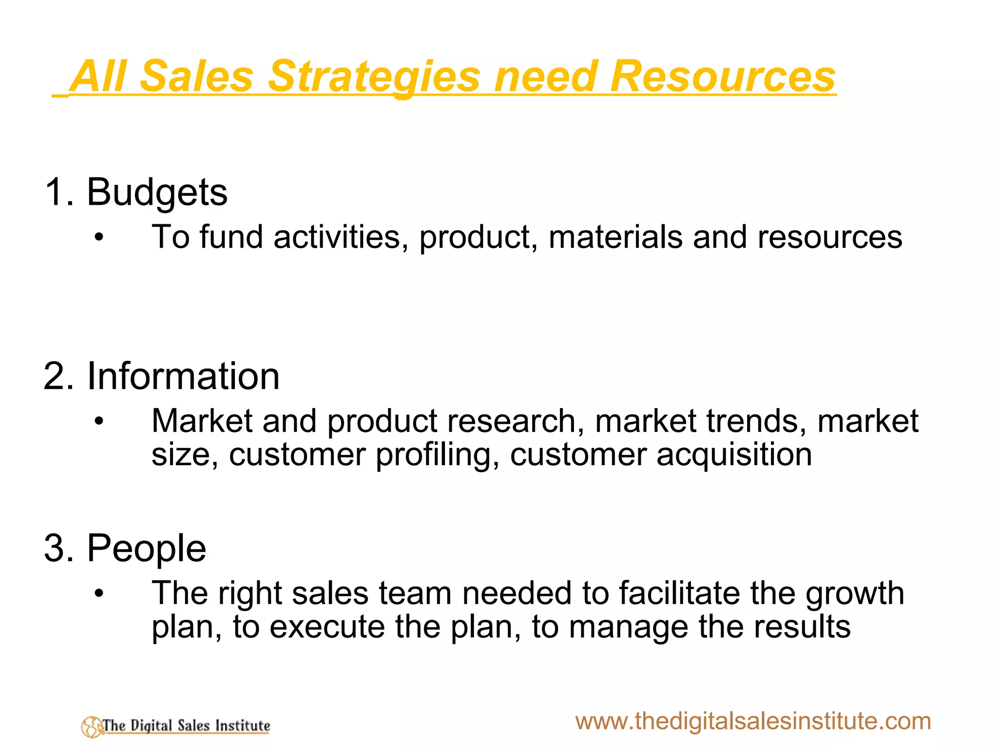 Sales Strategy Example | PPT