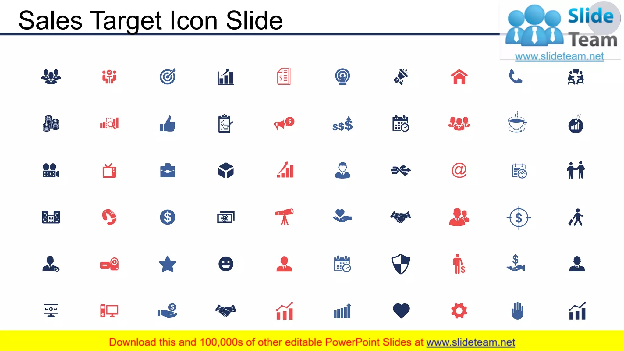 Sales Target PowerPoint Presentation Slides | PDF