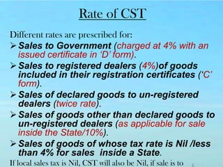 Sales tax and customs duty | PPTX