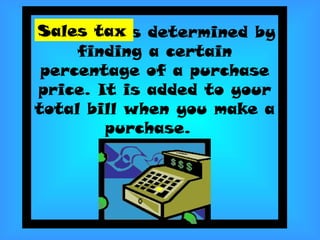 Sales tax and tip powerpoint | PPT