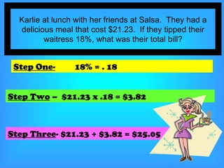 Sales tax and tip powerpoint | PPT