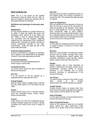 Sales tax guide | PDF