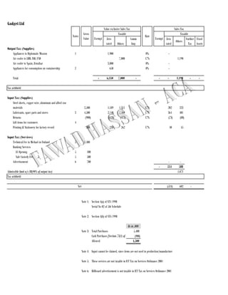 Sales tax practice kit | PDF