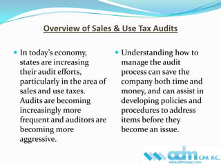 Sales Tax Presentation | PPSX