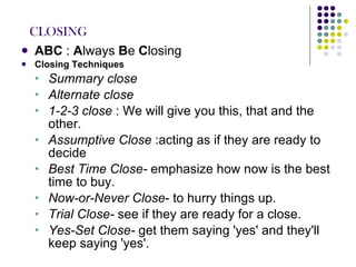 Sales techniques new | PPT