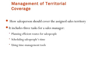 Sales territories and quotas | PPT