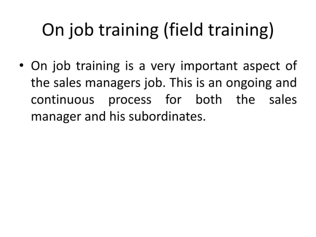 Sales training | PPTX | Business Administration | Business