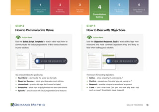 Sales Training Playbook | PDF