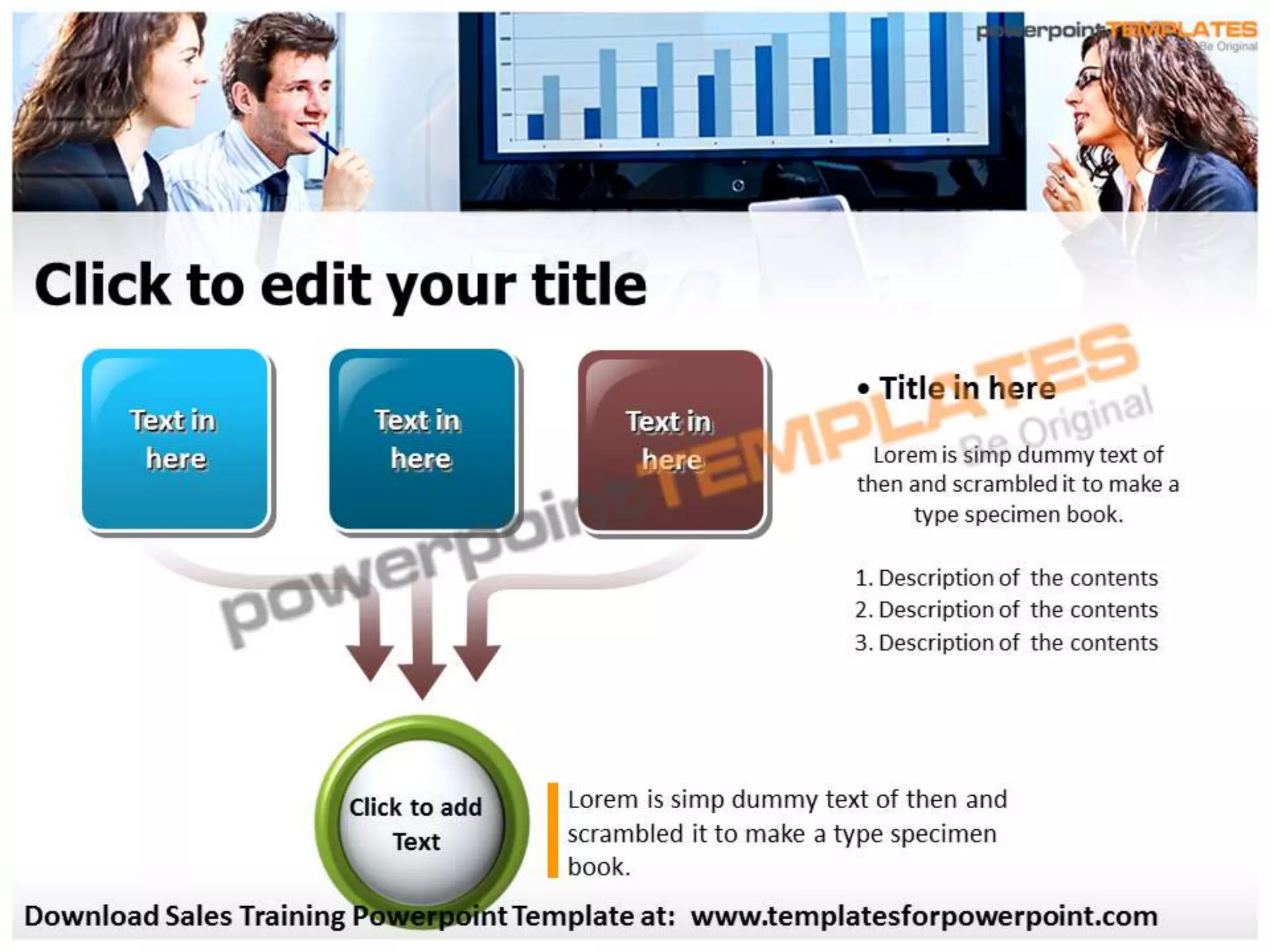 Sales Training Powerpoint Template - templatesforpowerpoint.com