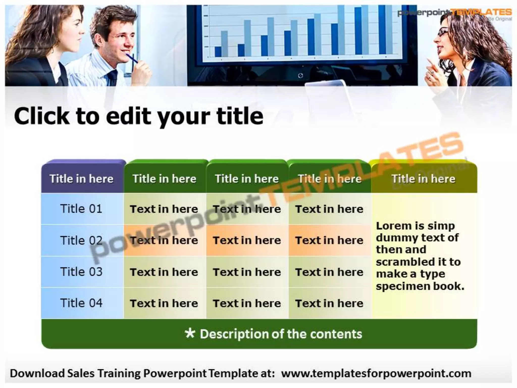 Sales Training Powerpoint Template - templatesforpowerpoint.com