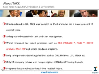 Sales Training and Sales Management Solutions | PPT