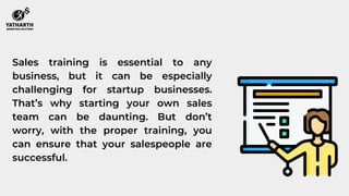 Sales Training That Sticks Five Key Success Factors | PPT